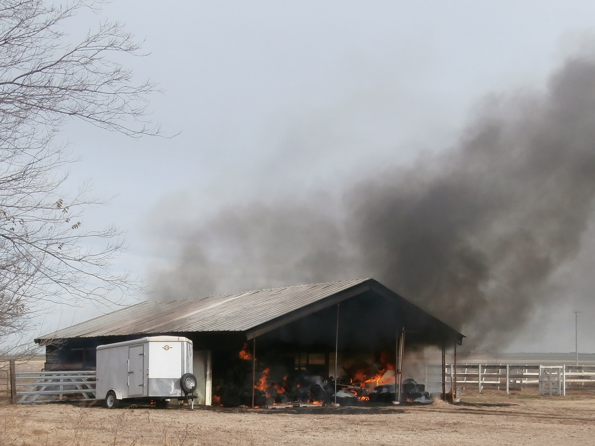 Barn Fire Leaves Irreplaceable Damage