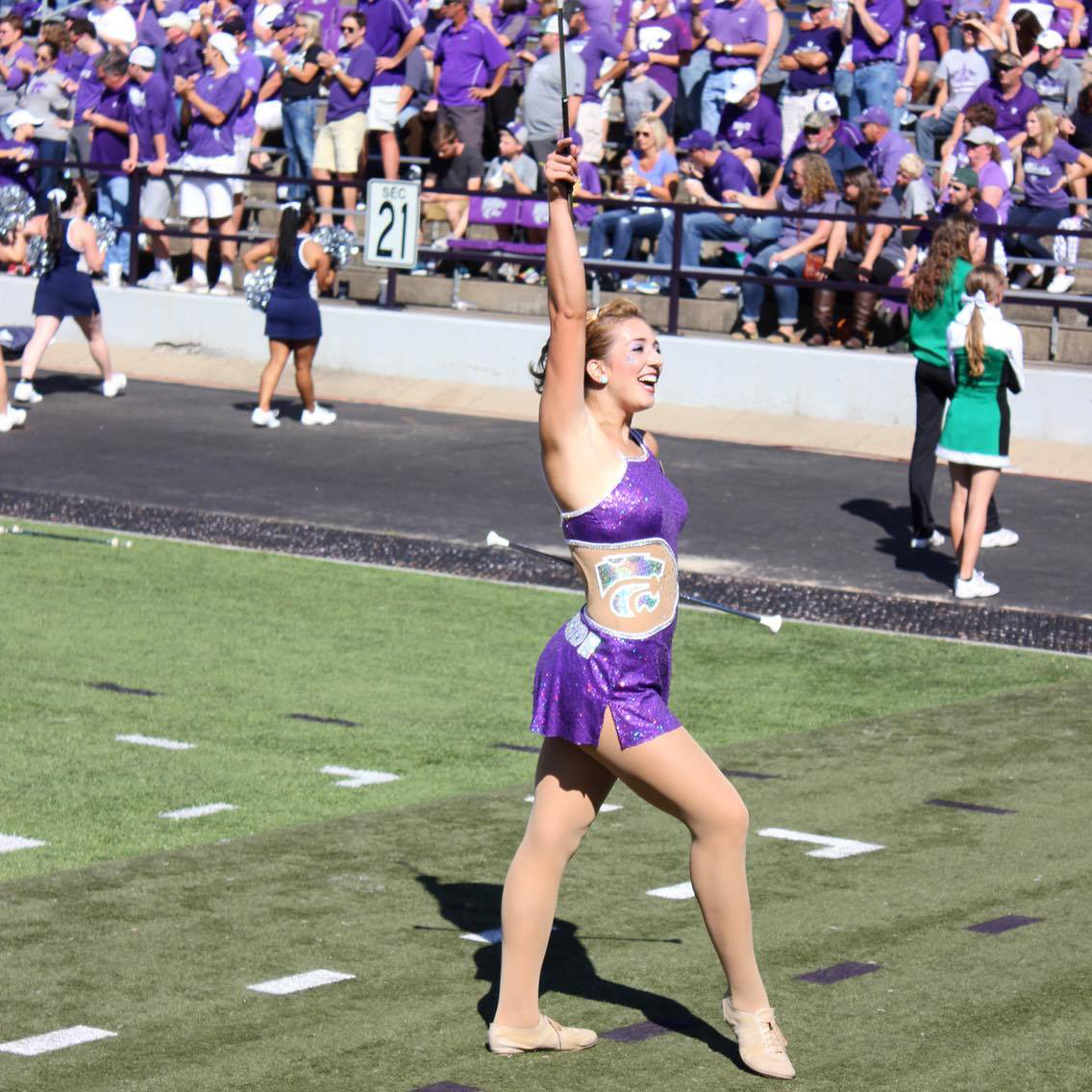 Living Her College Game Day Dream