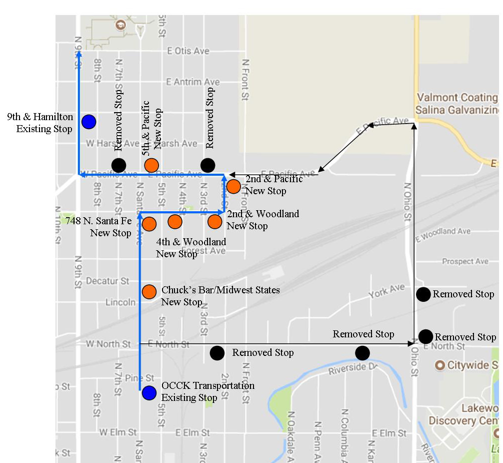 Changes to Salina CityGo Bus Route Proposed