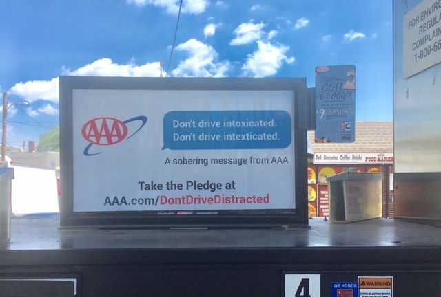 AAA “Pumps” Up Distracted Driving Messaging