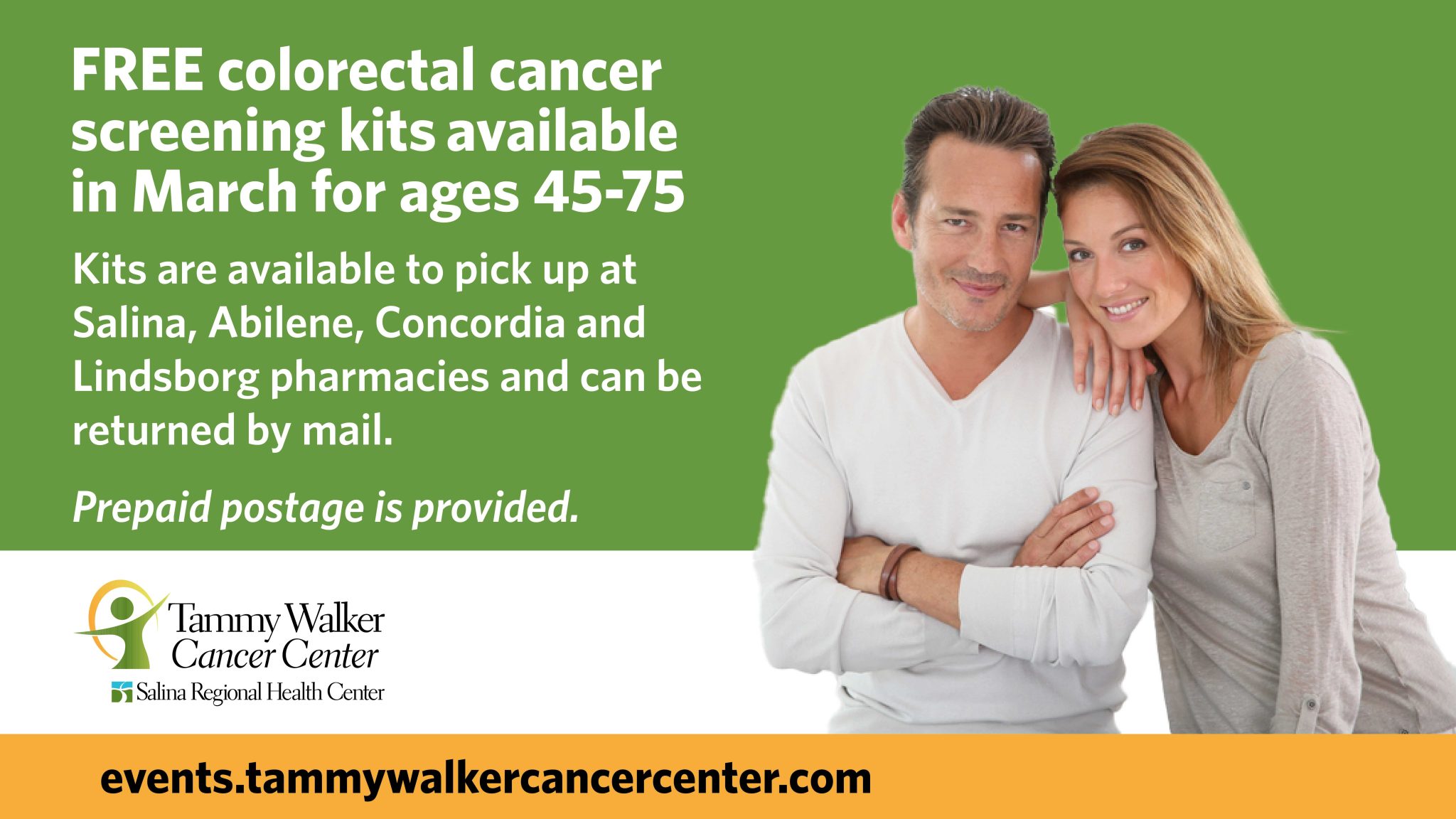 Free Colorectal Cancer Test Kits Available