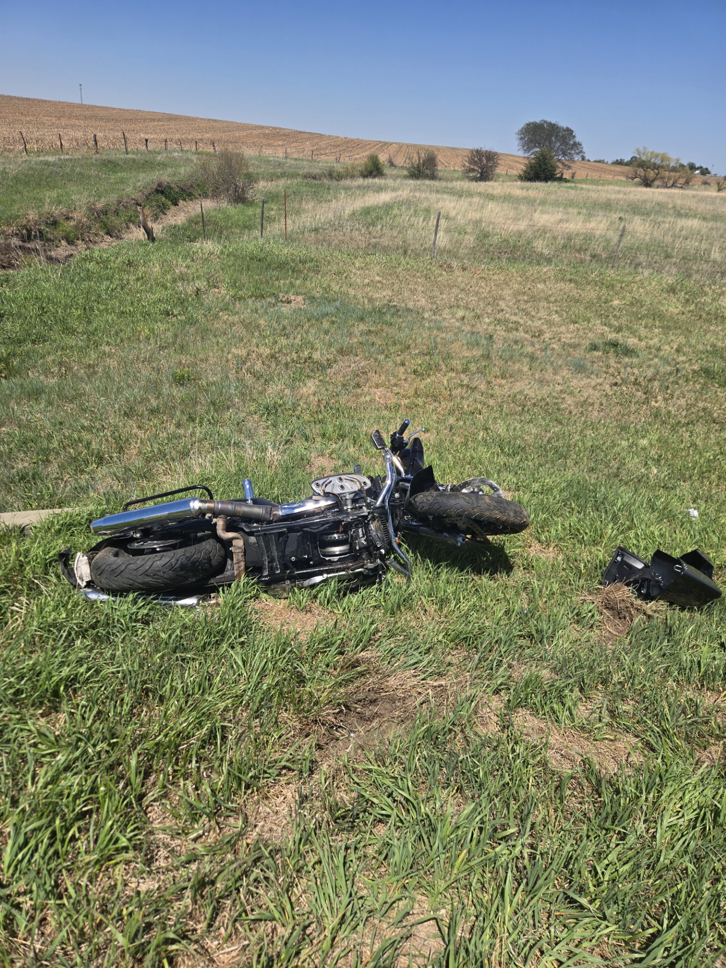 Motorcycle Rider Killed in Crash